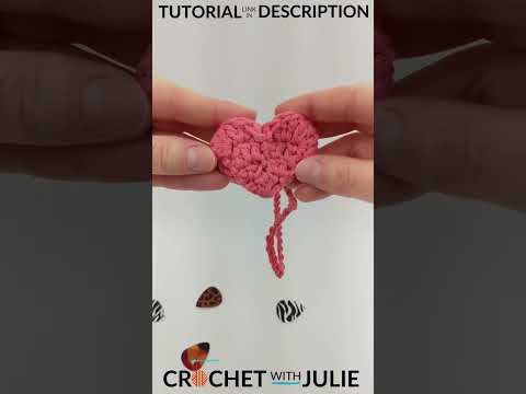 Crochet Heart-Shaped Guitar Pick Case! Perfect Valentines Day Gift!