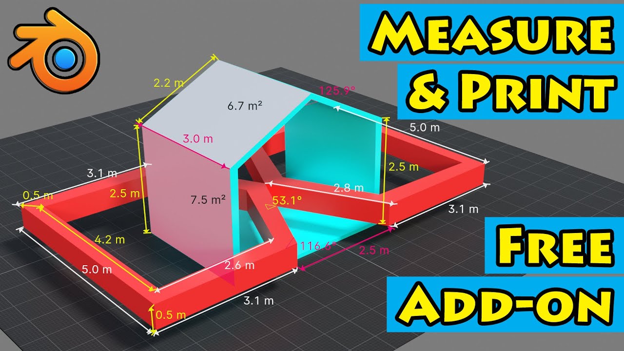 Render Your Models With Accurate Measurements In Blender | Detailed Tutorial On How To Measure-It