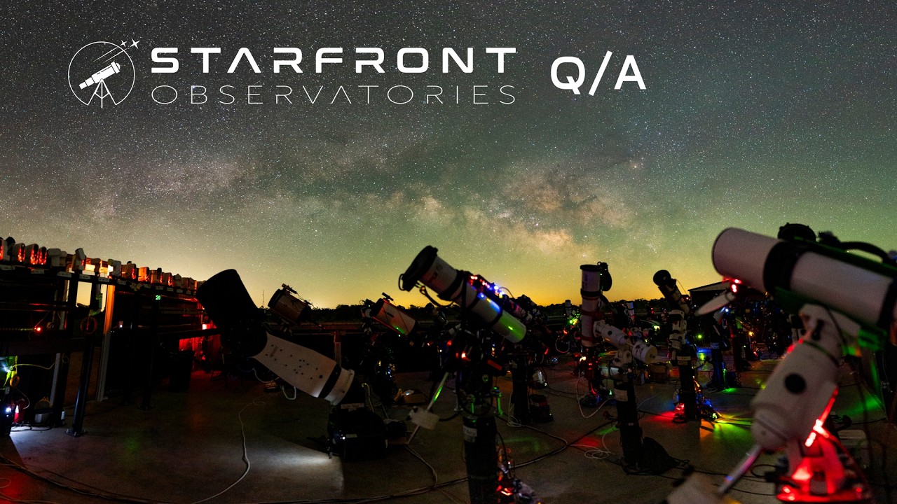 StarFront Observatories Q/A - May 18