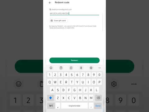 Google Play Gift Card Redeem Code for $35 USD
