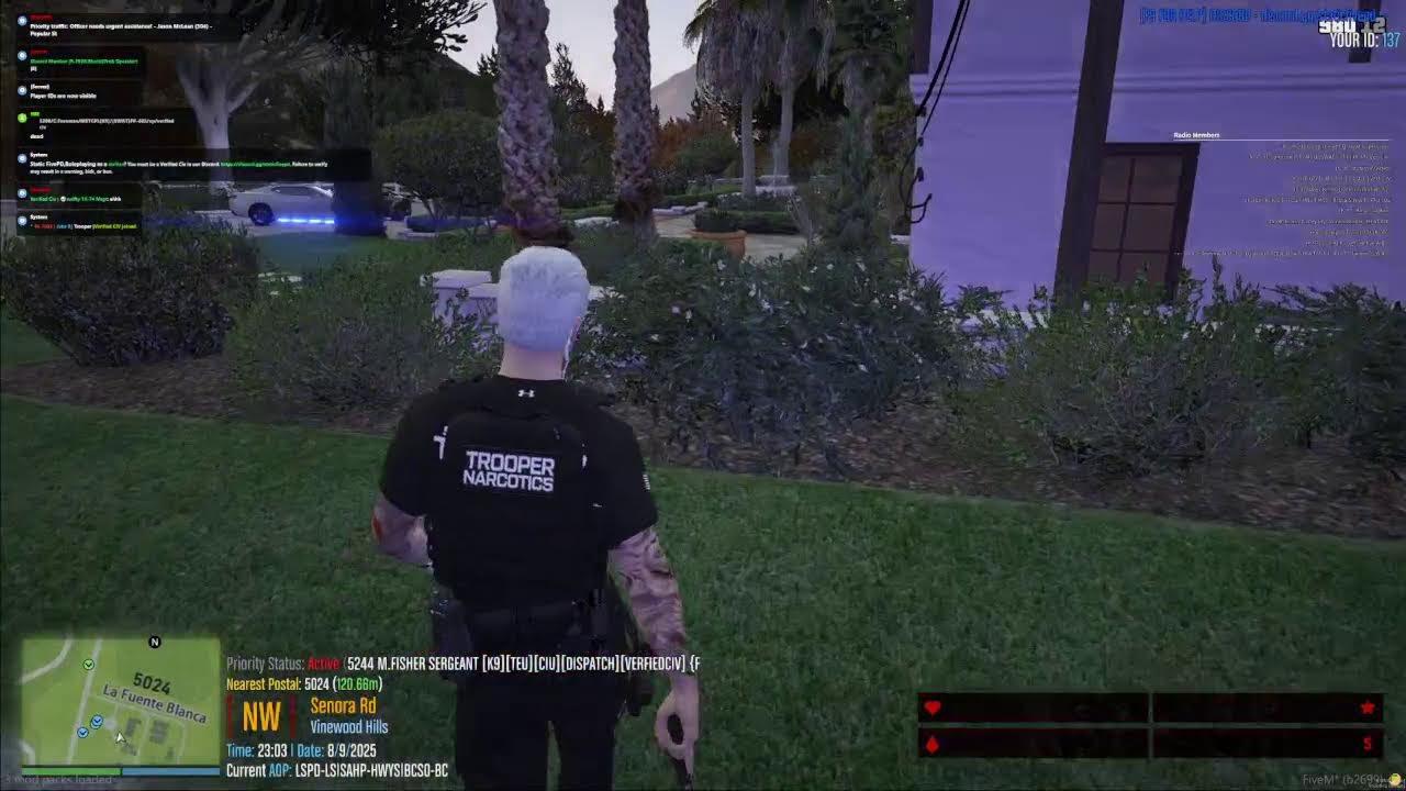Static FivePD Blue SAHP Stream