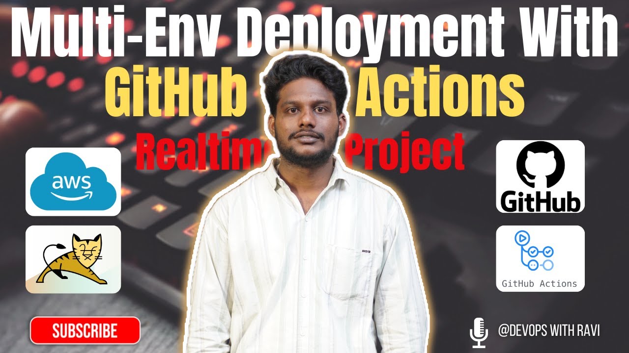 Deploy Web App to DEV → TEST → PRE-PROD → PROD using GitHub Actions | CI/CD with Tomcat 🔥