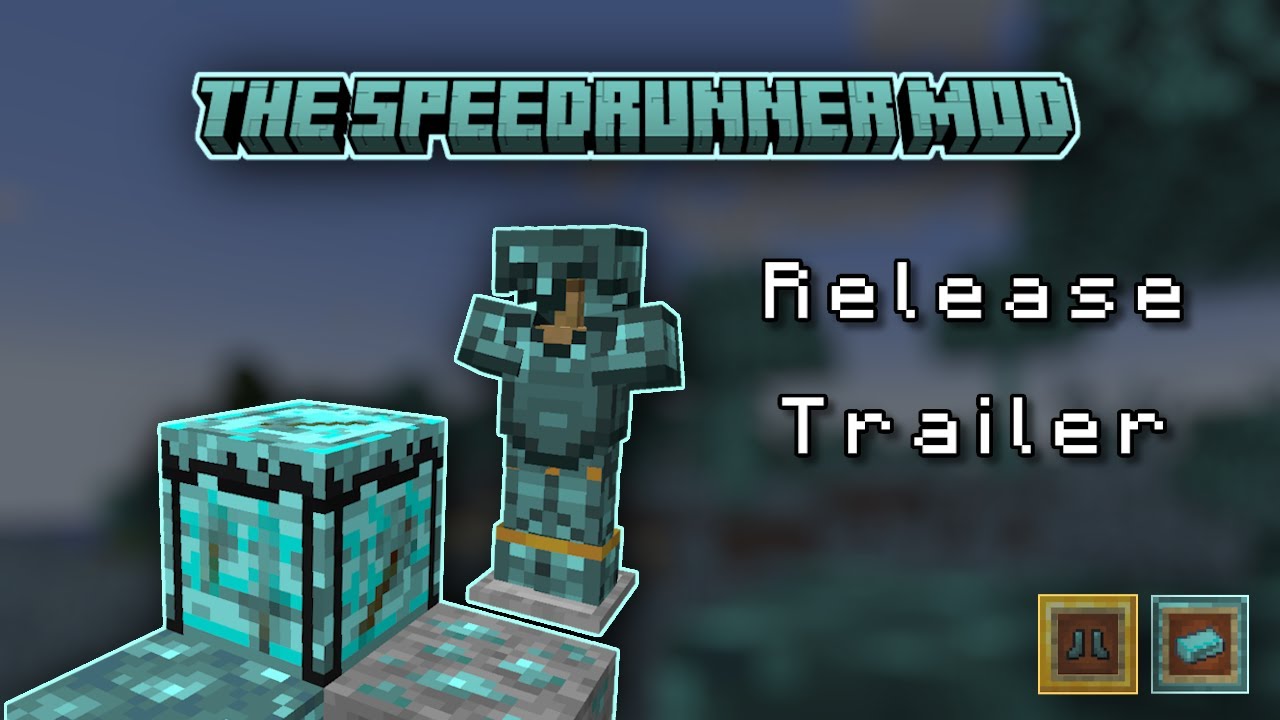 A Minecraft Mod for Speedrunning | Release Trailer