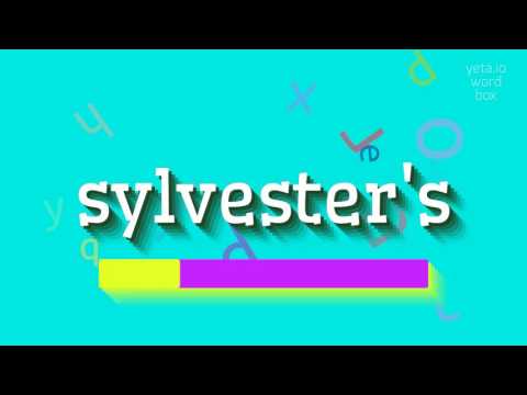 How to say "sylvester's"! (High Quality Voices)