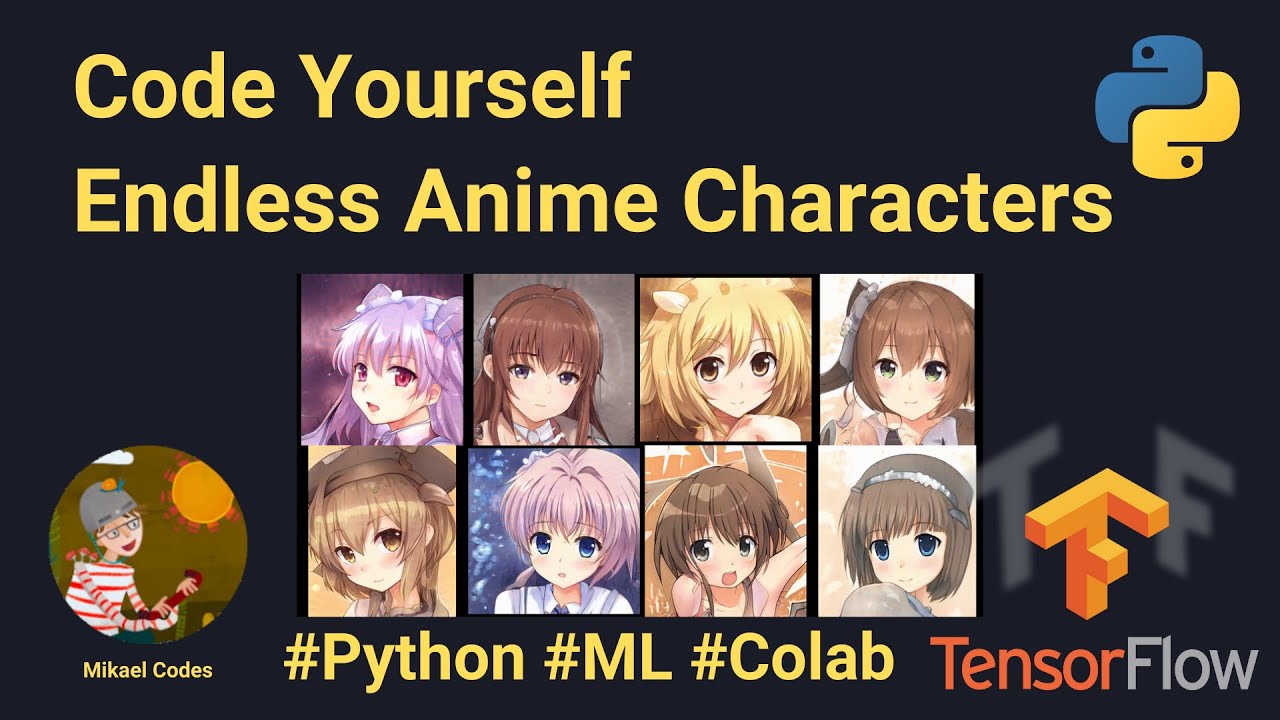 Creating Endless Anime Faces with Python + StyleGAN2 + Colab