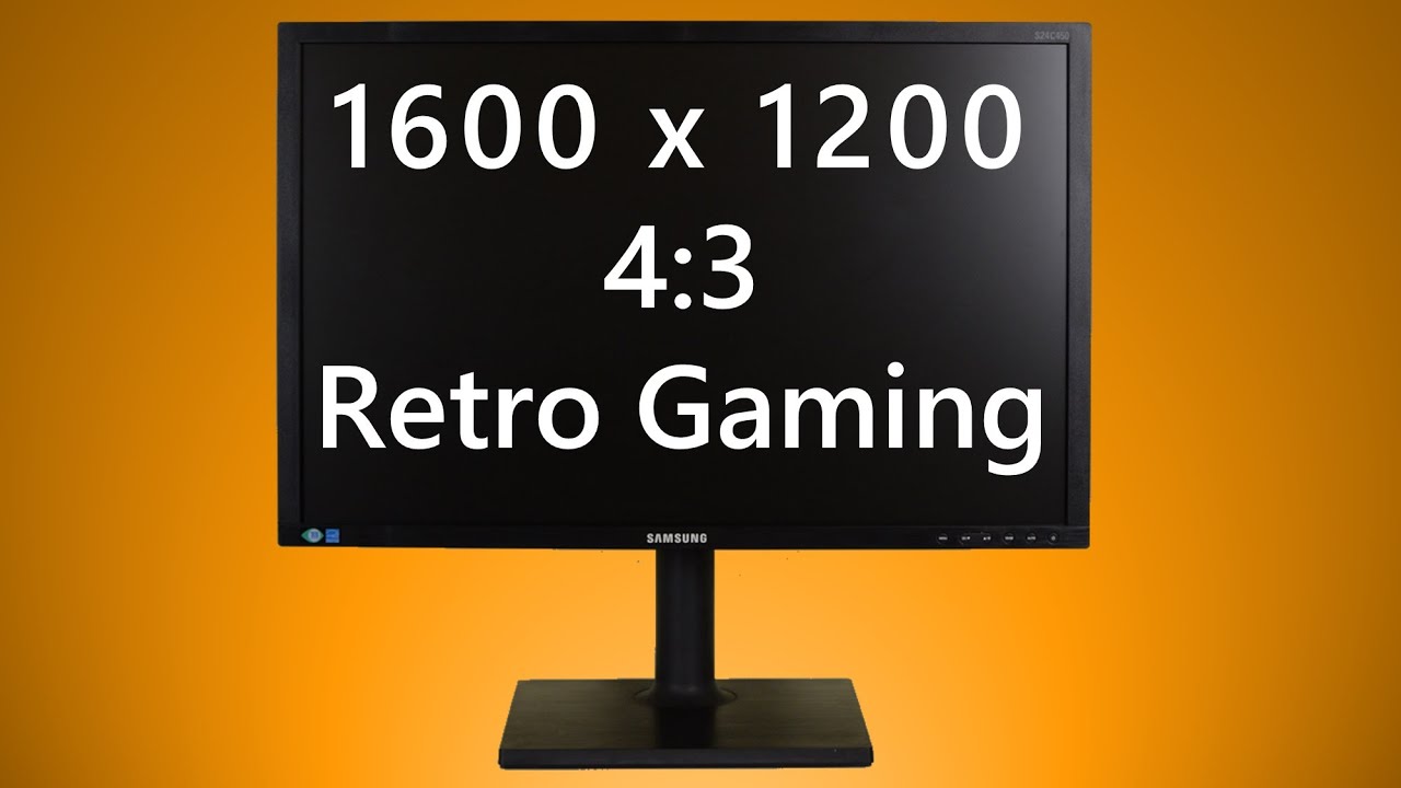 1600 x 1200 4:3 Retro Gaming