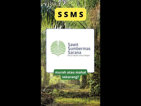 Valuasi PT Sawit Sumbermas Sarana Tbk (SSMS) berdasarkan PER & PBV #kelapasawit #valueinvesting