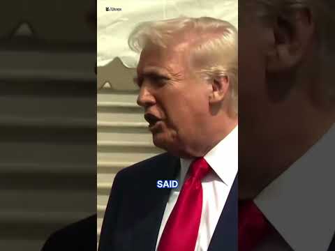Trump addresses the stock market plunge