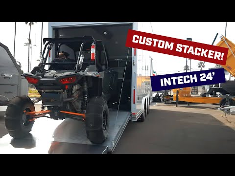 CAN YOU FIT 2 UTV'S IN A INTECH 24' STACKER??