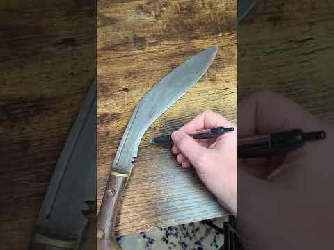 What a Kukri Is [In 20 Seconds] #shorts