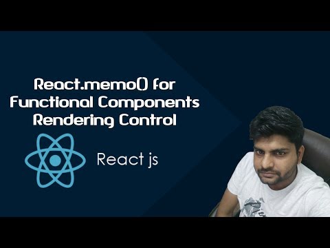 Learn ReactJS Tutorials in Hindi | React memo for Functional Components Rendering Control | Part ...