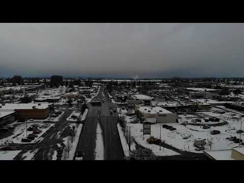 Mount Vernon  Washington Winter Blizzard - 2020 4K