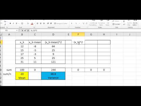 Statistics 1.5.3 An Alternative Formula for Variance