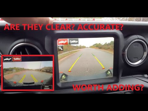 Jeep Gladiator Front Camera and Rear Camera Walkthrough and Test - Worth Adding to Your JL or JT?