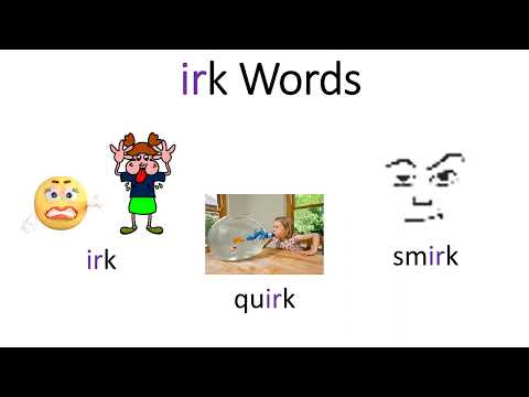 Learn how to spell and read words with ir.