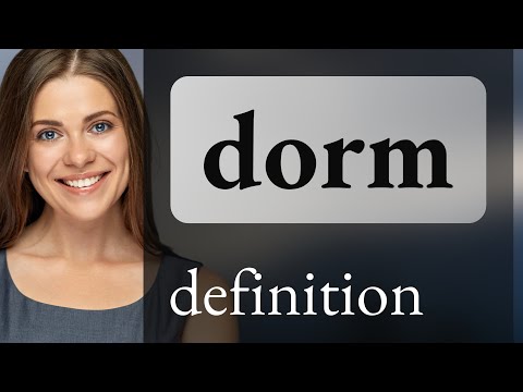 Dorm • DORM meaning