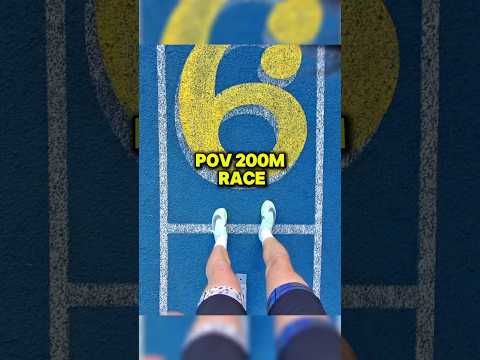 POV 200m Highschool Track Race π π