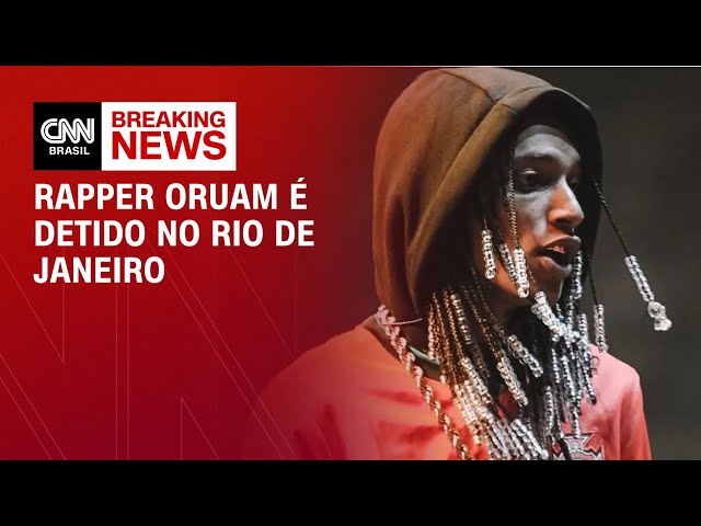Rapper Oruam is arrested in blitz in Rio de Janeiro - World Stock Market