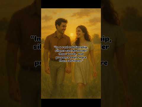 "The Real Meaning of Presence in a Relationship | Deep Love Truth"
