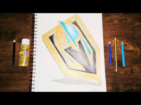 Golden knights logo*draw*