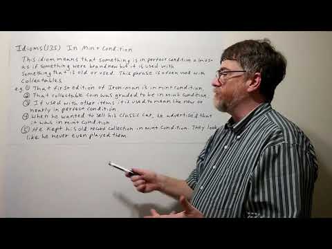 Tutor Nick P Idioms (135) In Mint Condition