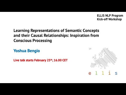 Yoshua Bengio -- ELLIS NLP Workshop