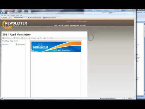 Newsletter Architect: Creating a New Newsletter-Templates and Layouts