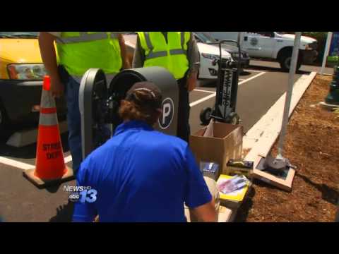 Parking Pay Station Installed in Hendersonville
