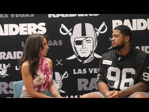 Raiders’ Jonah Laulu promotes summer reading at North Las Vegas Library event