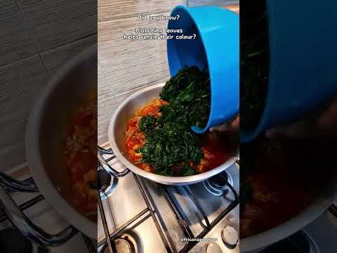 Benefits of blanching