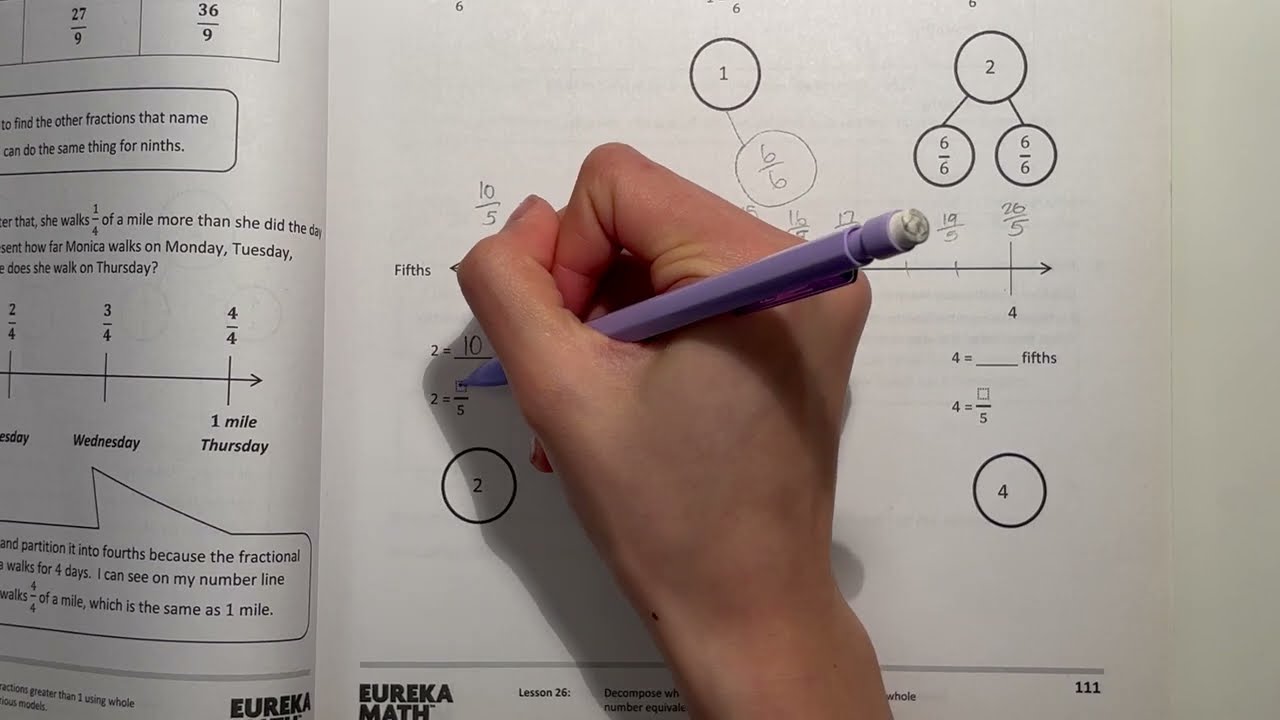 Eureka Math Grade 3 Module 5 Lesson 26 Homework | #mathwithaubrey #answers