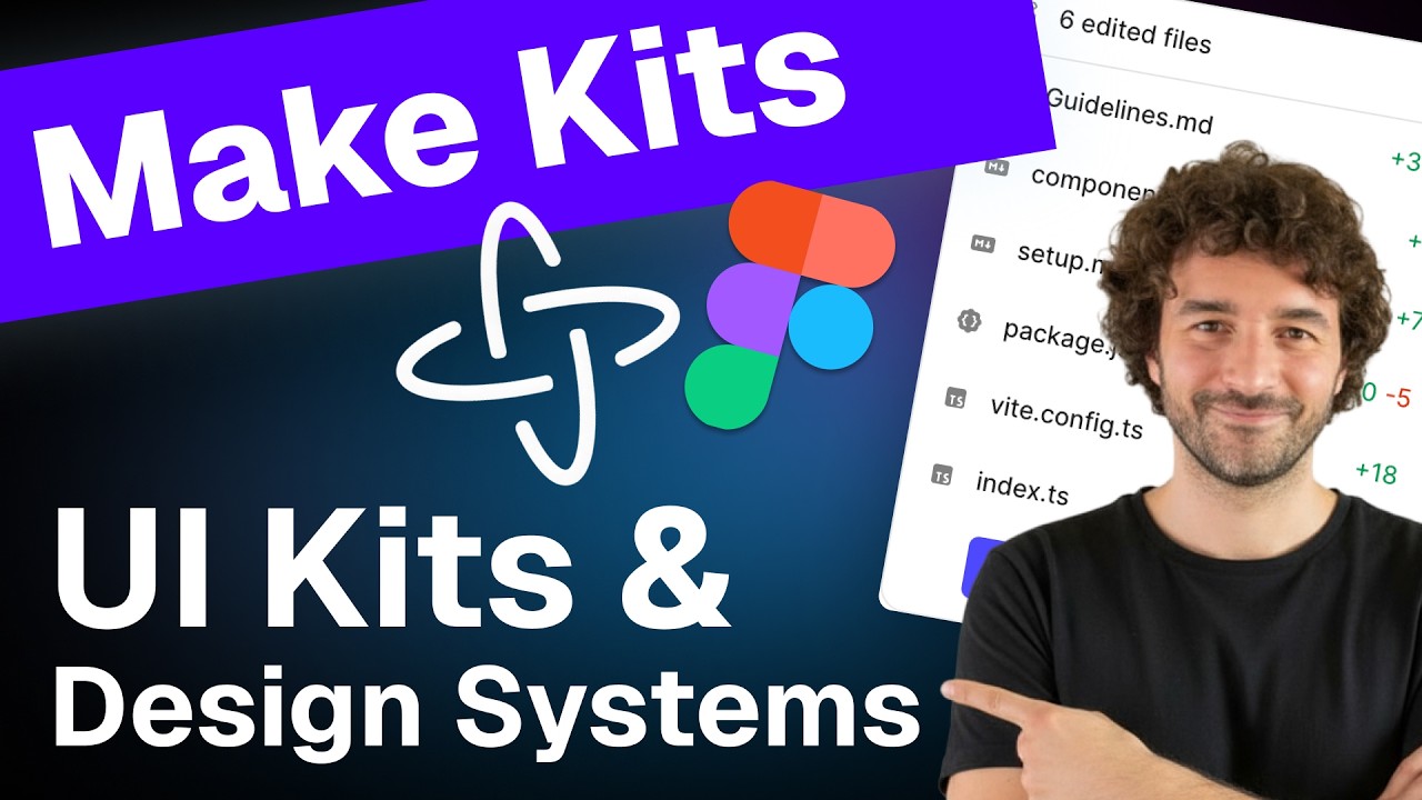 Create your own custom Design System or UI Kit with Make Kits in Figma Make