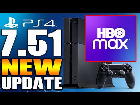 PS4 7.51 UPDATE System Software SAFE DOWNLOAD? - NEW PS4 APP HBO MAX