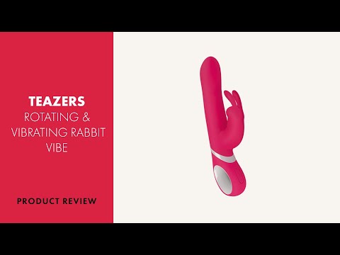 Teazers Rotating & Vibrating Rabbit Vibe Review | PABO