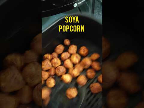 Philips Airfryer series - Soya Popcorn #snackrecipe #foodshorts #airfryerrecipes