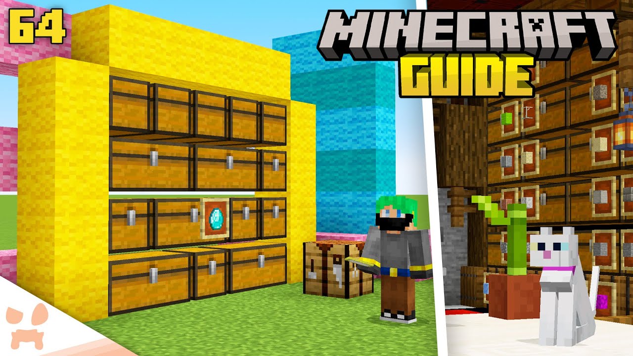 How To Design The PERFECT Minecraft Storage Building!