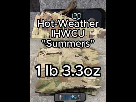 Camo Pants Weight Comparison #camo #uniform #comparison