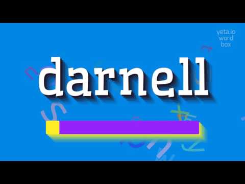 DARNELL - HOW TO PRONOUNCE DARNELL? #darnell