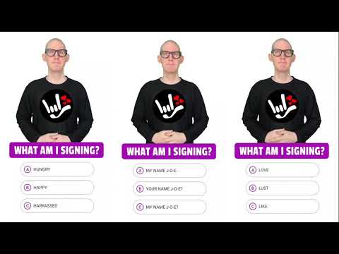 π¨βπ ASL Quizzes #1 | Test Your Understanding In American Sign Language | Learn ASL