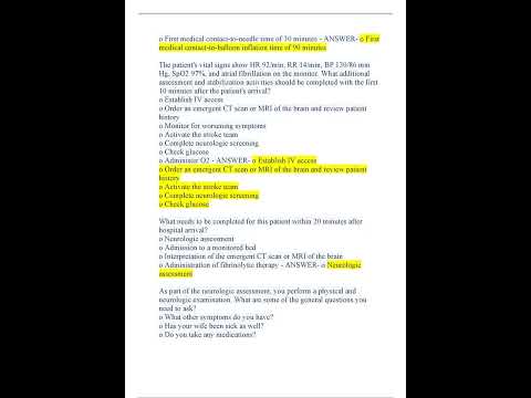 RQI 2025 ACLS HEALTHCARE PROVIDER ACTUAL EXAM LATEST 2023 2024 QUESTIONS AND CORRECT ANSWERS VERIFIE