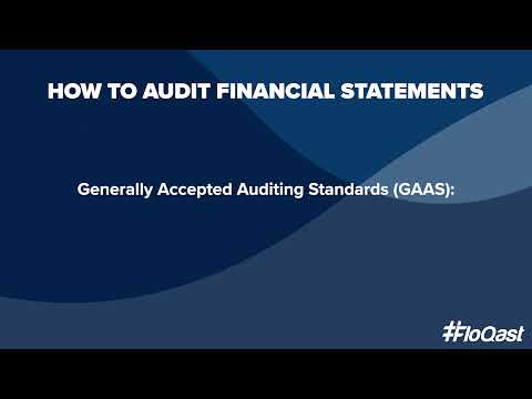 How to audit financial statements | FloQast