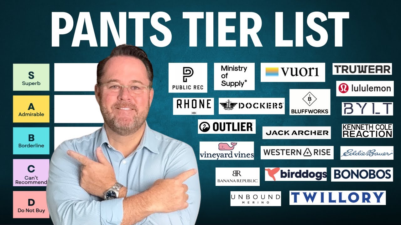 Performance Pants Tier List