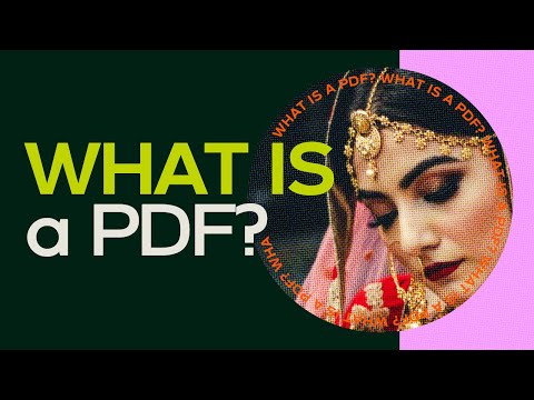 What is a PDF?