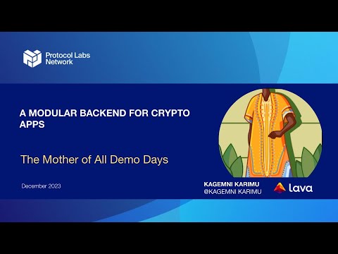 Lava Network - A Modular Backend for Crypto Apps (PL EngRes Demo Day - December 2023)
