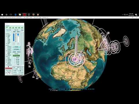 10/17/2016 -- Earthquake Progression across 4,000+ miles -- M6.9 causes M6.4 within hours!