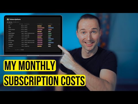 What I Really Spend on Subscriptions Each Month