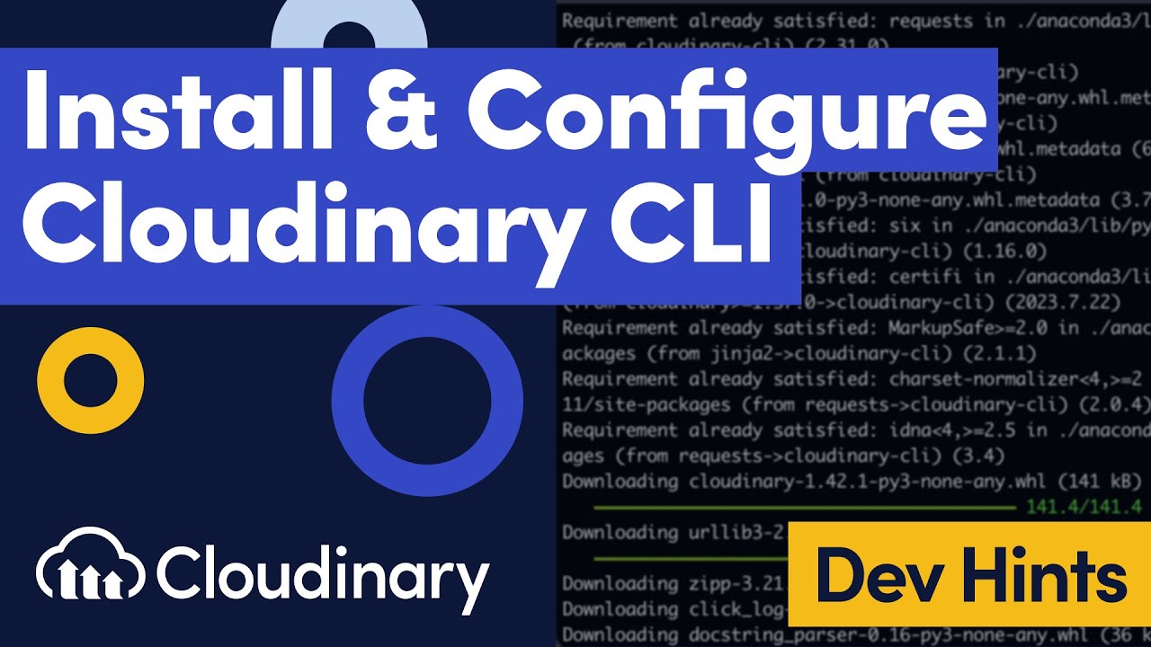 Install & Configure the Cloudinary CLI -  Dev Hints