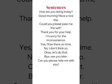 #words #sentences #english