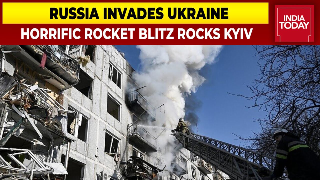 Horrific Rocket Blitz Rocks Kyiv, Russian Troops Close In On Ukraine Capital | Ground Report