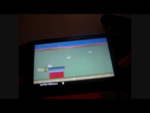 Atari 2600 BarnStorming on PSP
